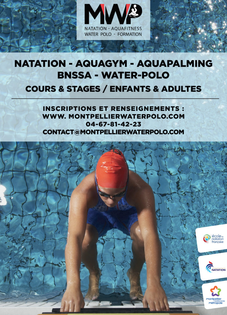 Montpellier Water Polo - École de natation - BNSSA - Aquagym